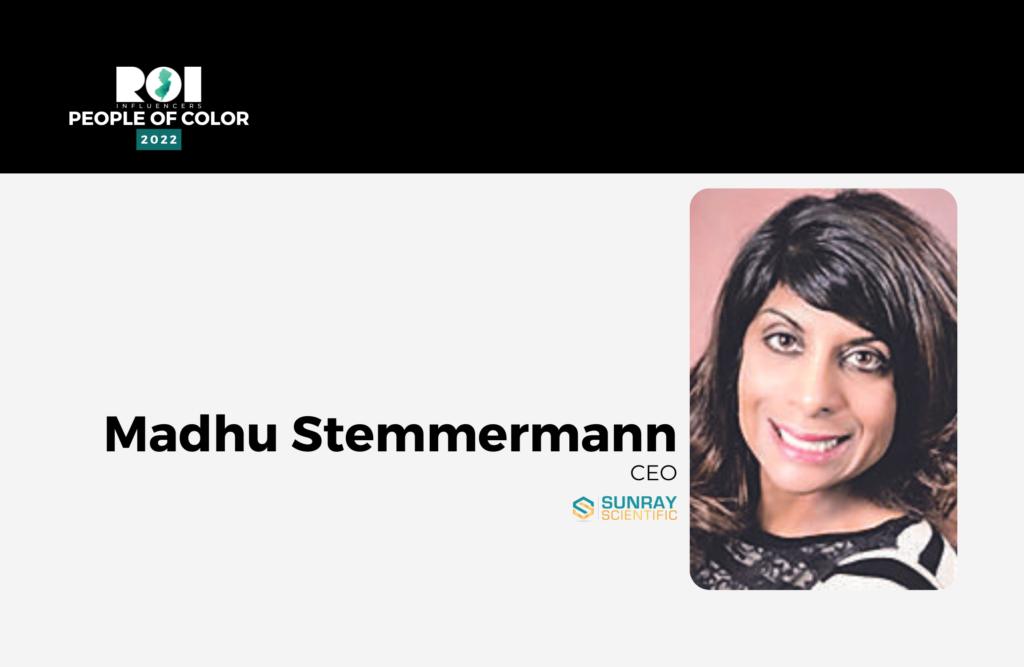 ROI Influencers: People of Color 2022 — Madhu Stemmermann | ROI-NJ