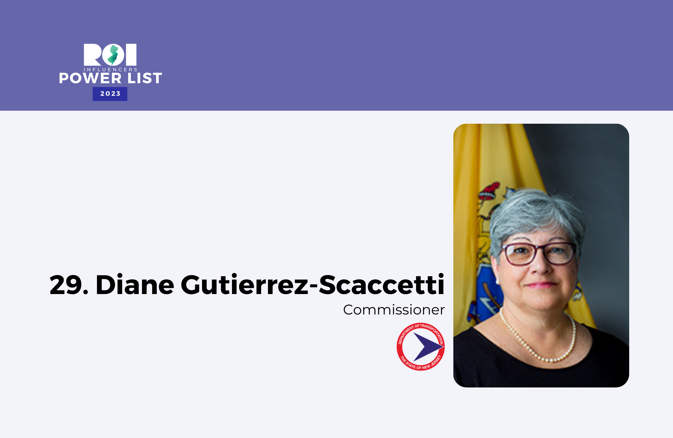 ROI Influencers: Power List 2023; Super 60 — Diane Gutierrez-Scaccetti ...