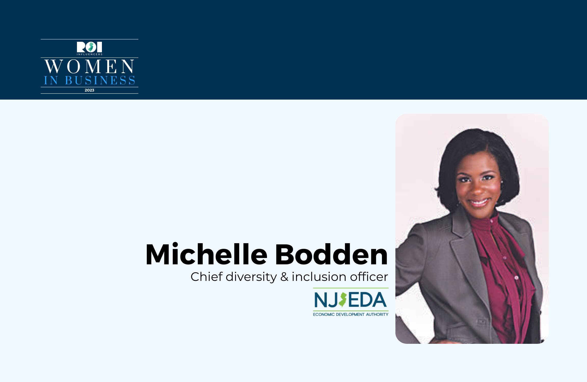 ROI Influencers: Women in Business 2023 — Michelle Bodden | ROI-NJ