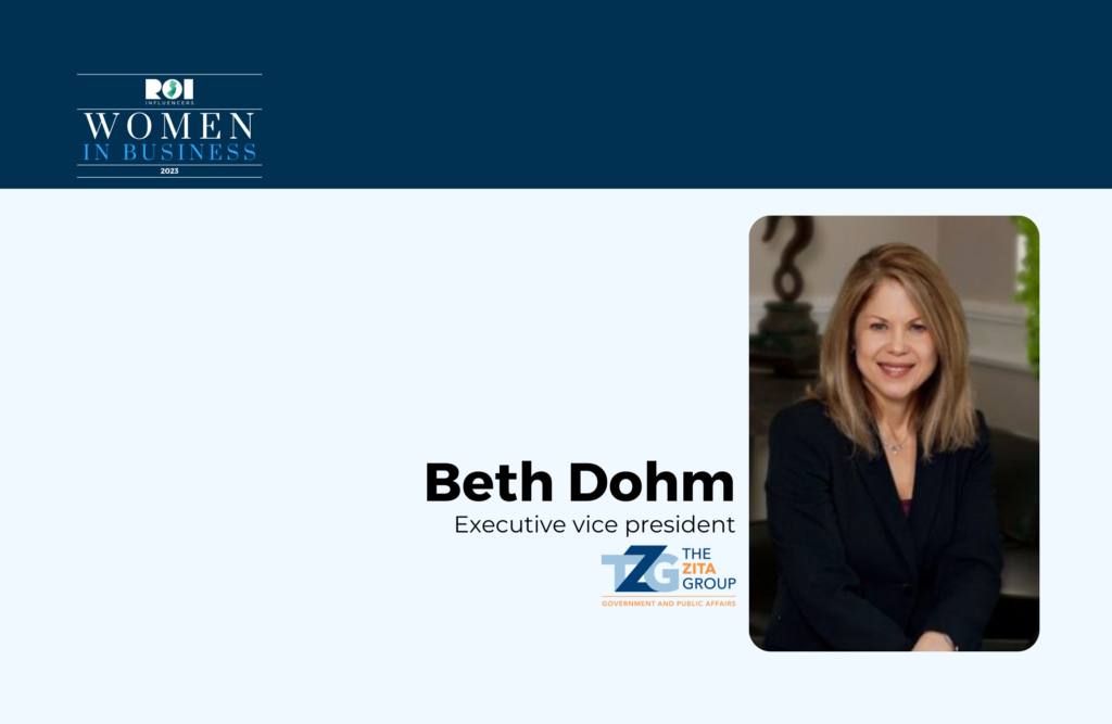 ROI Influencers: Women in Business 2023 — Beth Dohm | ROI-NJ