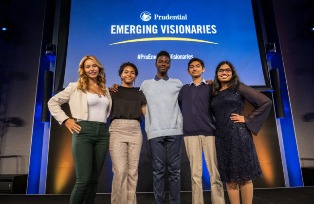 Prudential Financial awards 5 young changemakers $15K each at Emerging ...