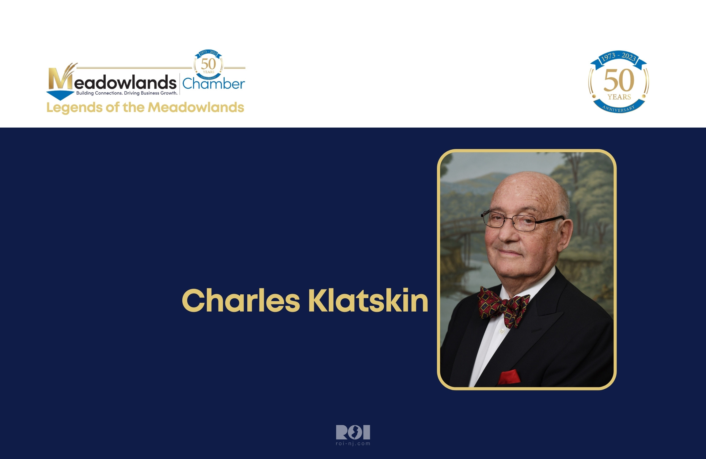 Legends of the Meadowlands: Charles Klatskin | ROI-NJ