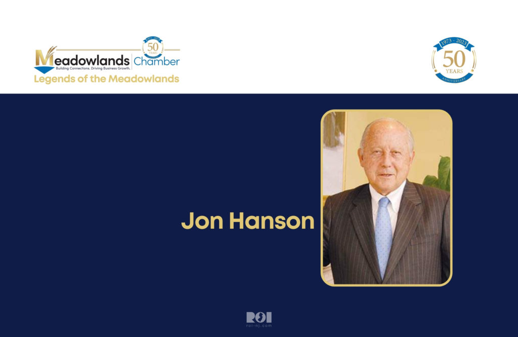 Legends of the Meadowlands: Jon Hanson | ROI-NJ