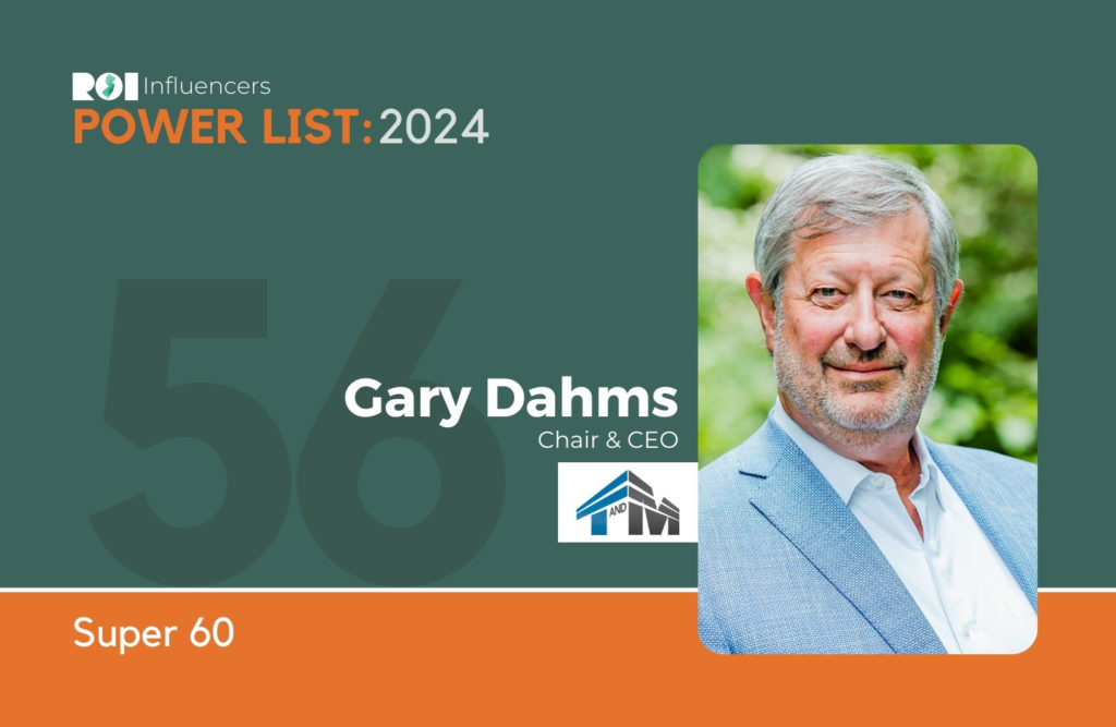 ROI Influencers Power List 2024: Super 60 — #56 Gary Dahms | ROI-NJ