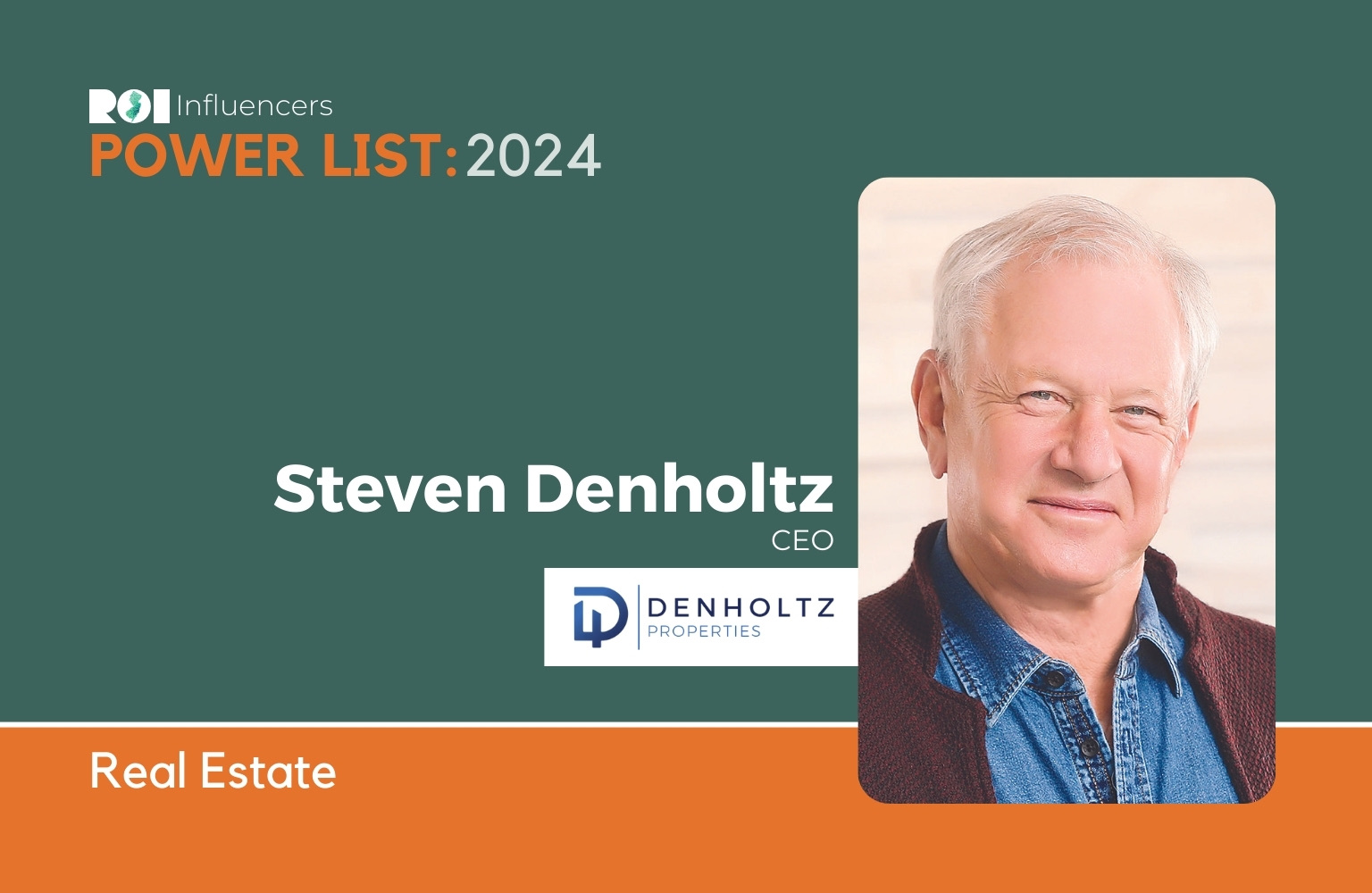 ROI Influencers Power List 2024: Real Estate — Steven Denholtz | ROI-NJ
