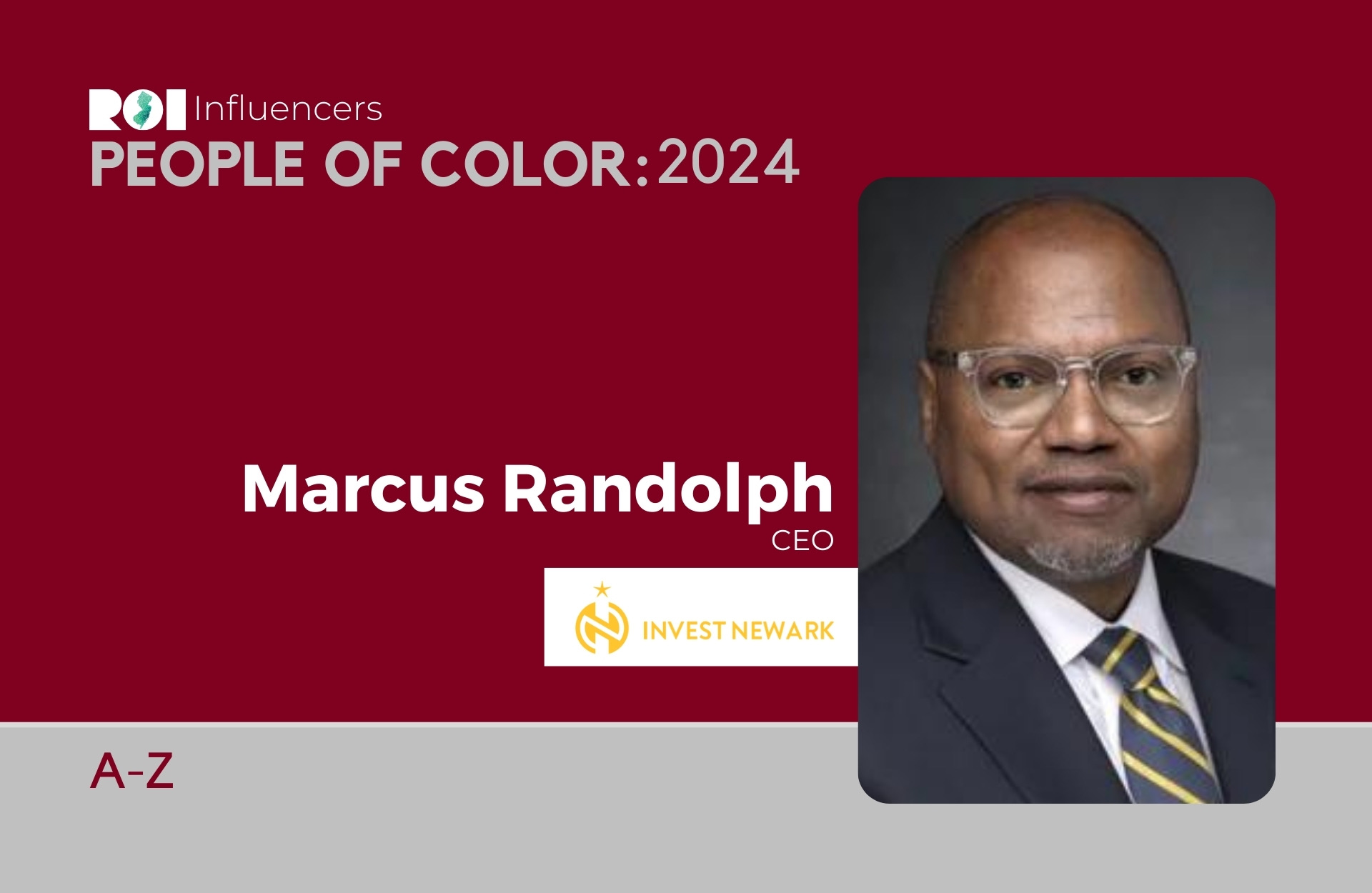ROI Influencers: People of Color 2024 — Marcus Randolph | ROI-NJ