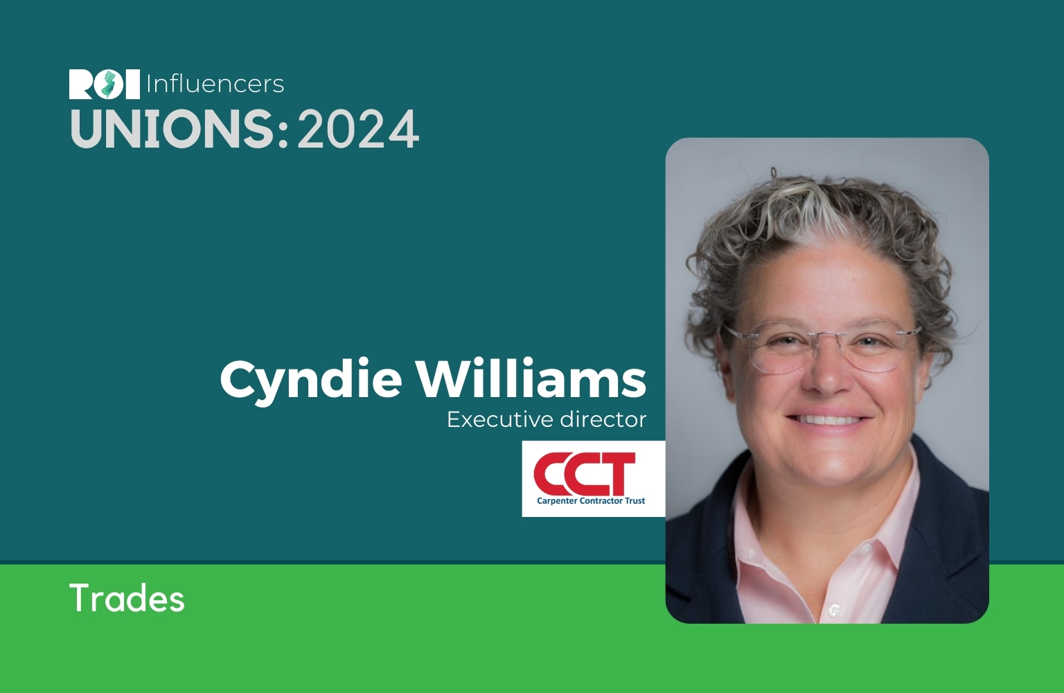 ROI Influencers: Unions 2024: Trades — Cyndie Williams | ROI-NJ