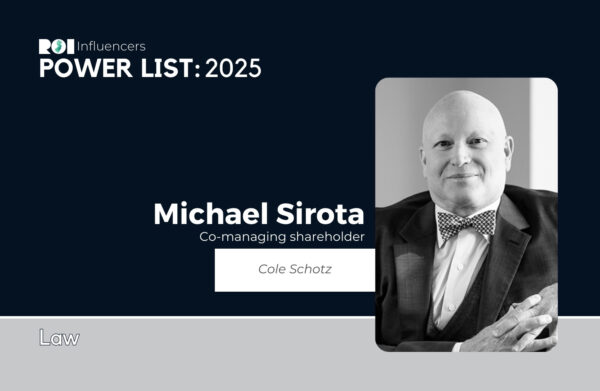 ROI Influencers Power List 2025: Law — Michael Sirota | ROI-NJ