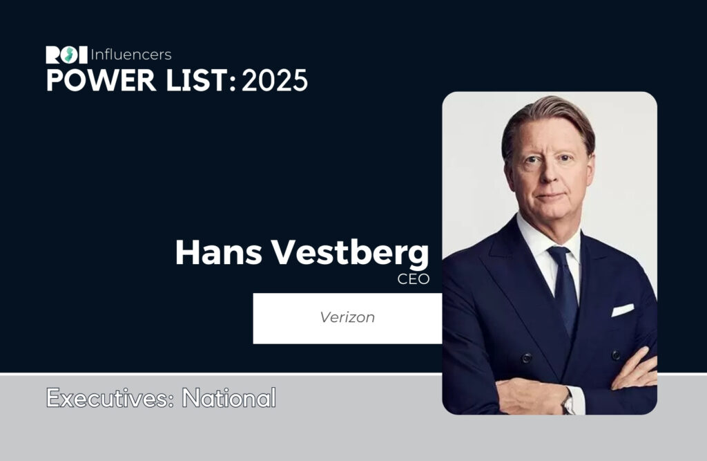 Roi Influencers Power List 2025 National Executives — Hans Vestberg