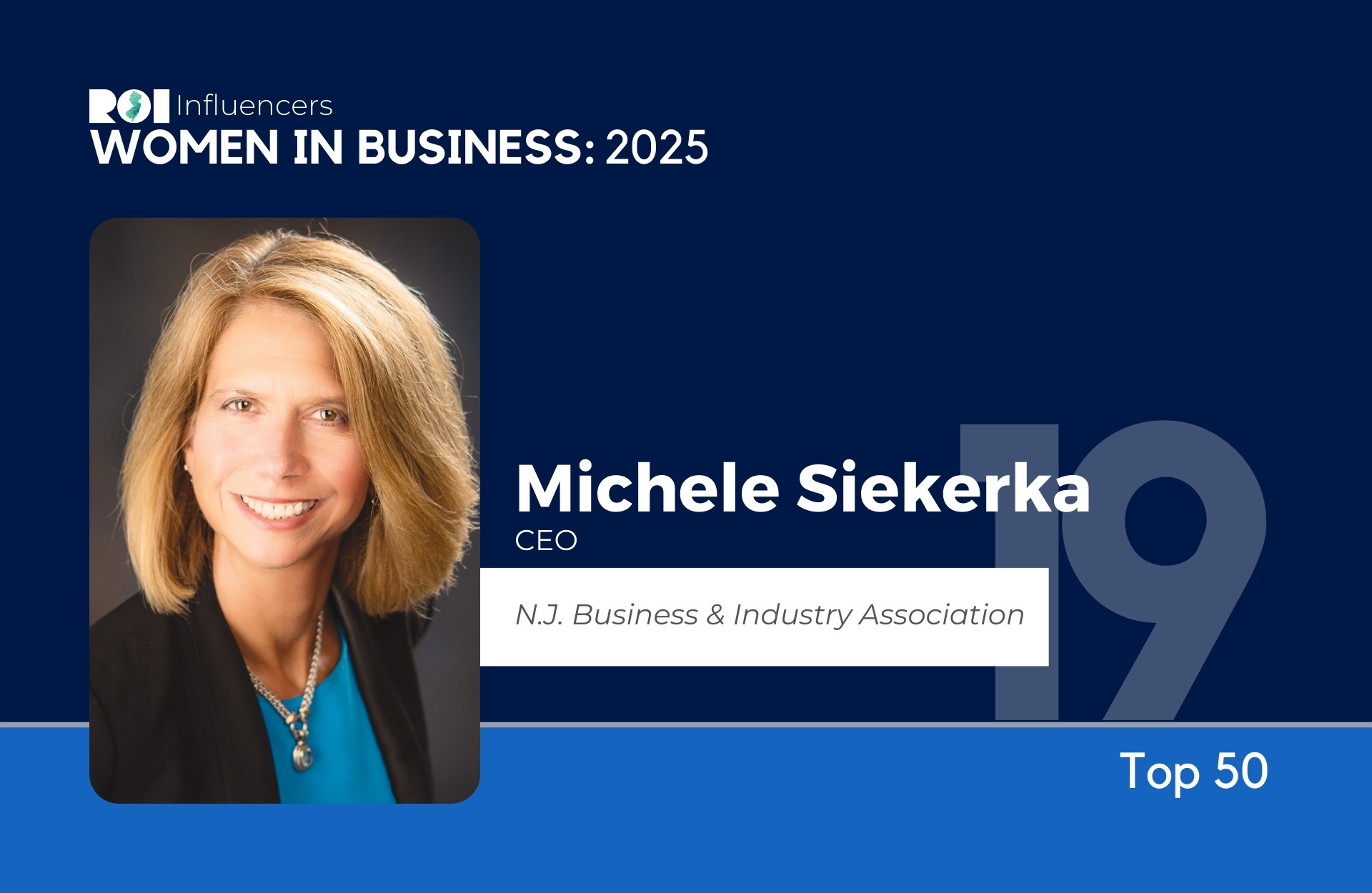 ROI Influencers: Women in Business 2025: Top 50 — No. 19 Michele ...