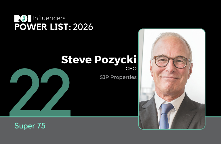 ROI Influencers Power List 2026: Super 75 — No. 22 Steve Pozycki | ROI-NJ