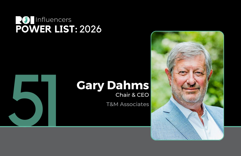 ROI Influencers Power List 2026: Super 75 — No. 51 Gary Dahms | ROI-NJ