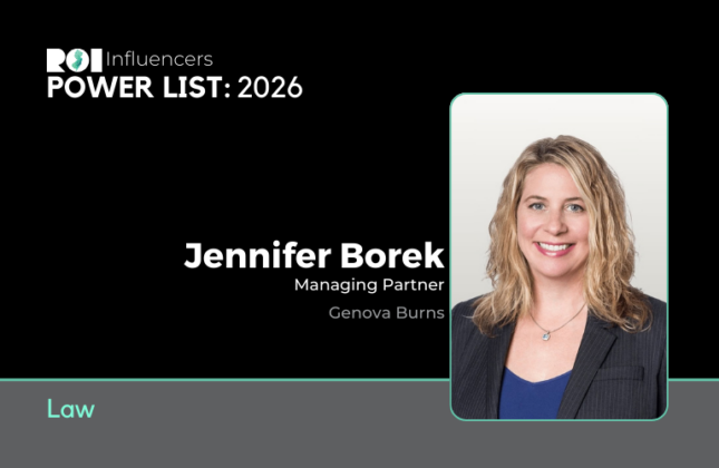 ROI Influencers Power List 2026: Law — Jennifer Borek | ROI-NJ