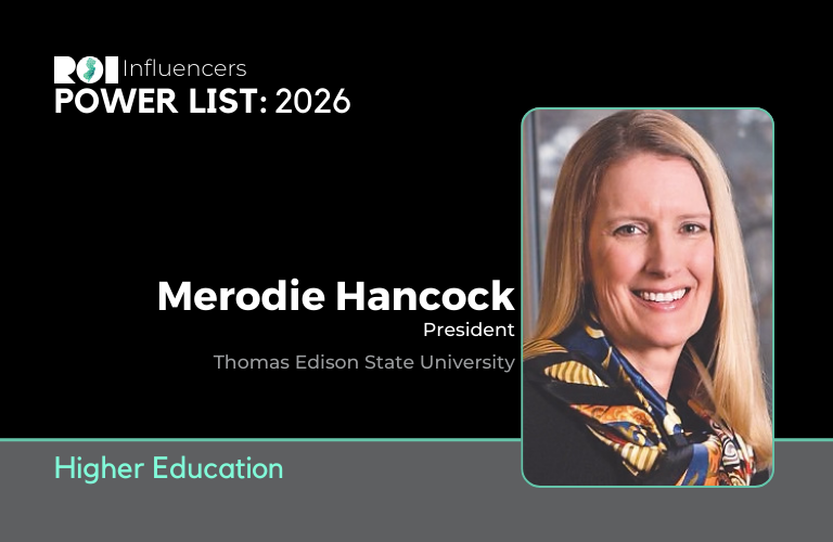 ROI Influencers Power List 2026: Higher Education — Merodie Hancock ...