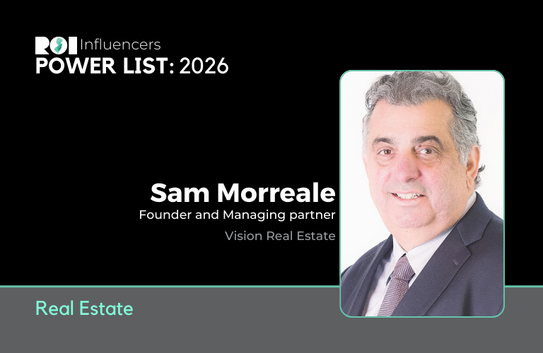 ROI Influencers Power List 2026: Real Estate — Sam Morreale | ROI-NJ