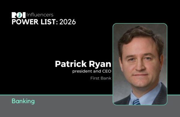 ROI Influencers Power List 2026: Banking — Patrick Ryan | ROI-NJ