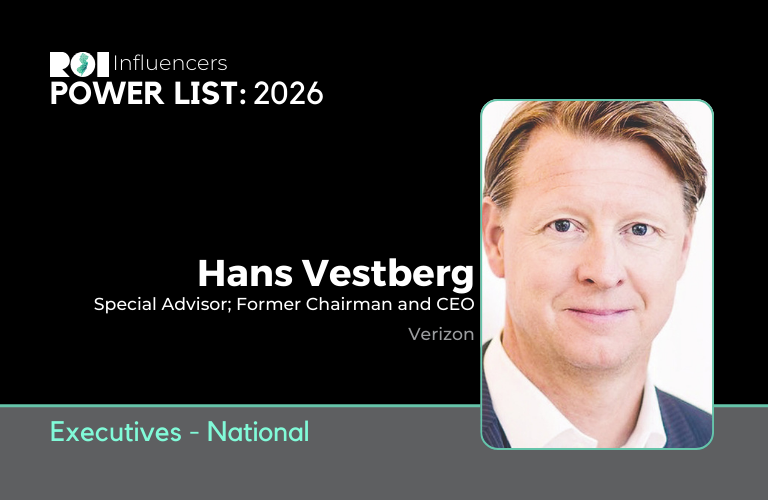 ROI Influencers Power List 2026: Executives - National — Hans Vestberg ...