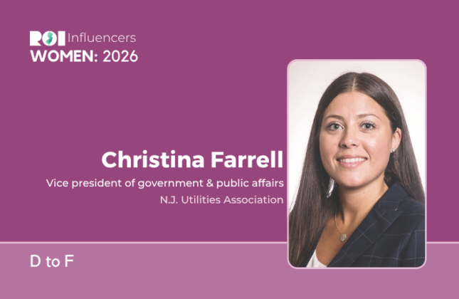 ROI Influencers: Women 2026 — Christina Farrell | ROI-NJ