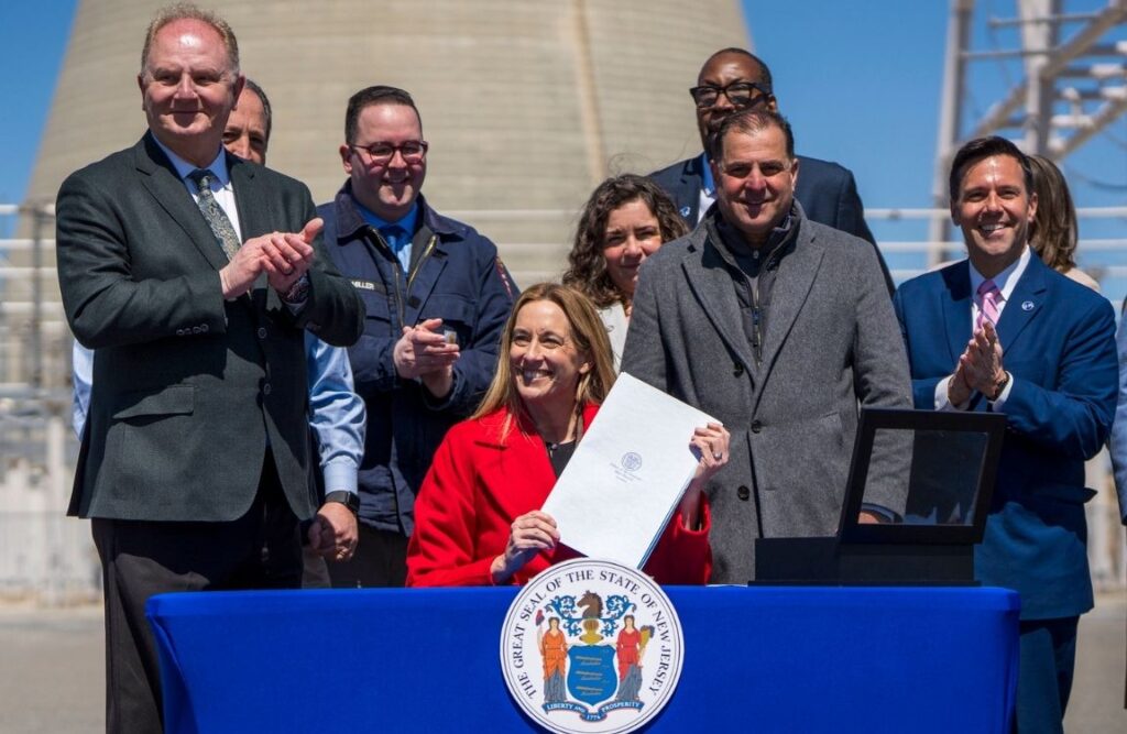 Sherrill signs bill lifting de facto nuclear power moratorium; launches ...