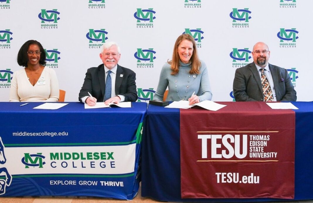 Middlesex College, Thomas Edison State University agree to transfer ...