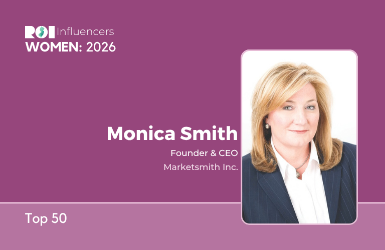 ROI Influencers: Women 2026: Top 50 — Monica Smith | ROI-NJ