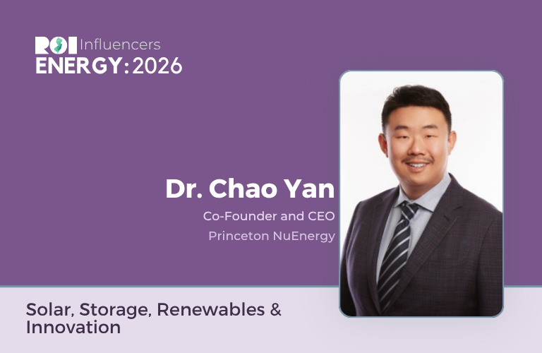 ROI Influencers: Energy 2026 — Dr. Chao Yan | ROI-NJ